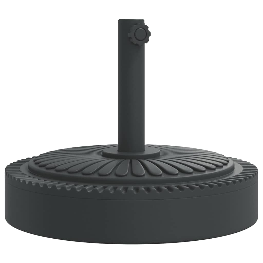 vidaXL Parasol Base for Ø38 / 48 mm Poles 25 kg Round | vidaXL.ca